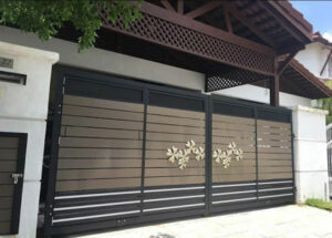 √ 13+ Desain Model Pagar Lipat Minimalis Modern dan Elegan