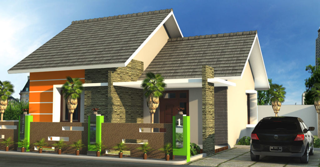 √ Inspirasi Denah Desain Rumah Type 80 Minimalis Modern